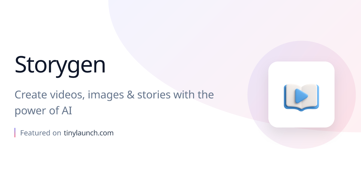 Storygen - tinylaunch