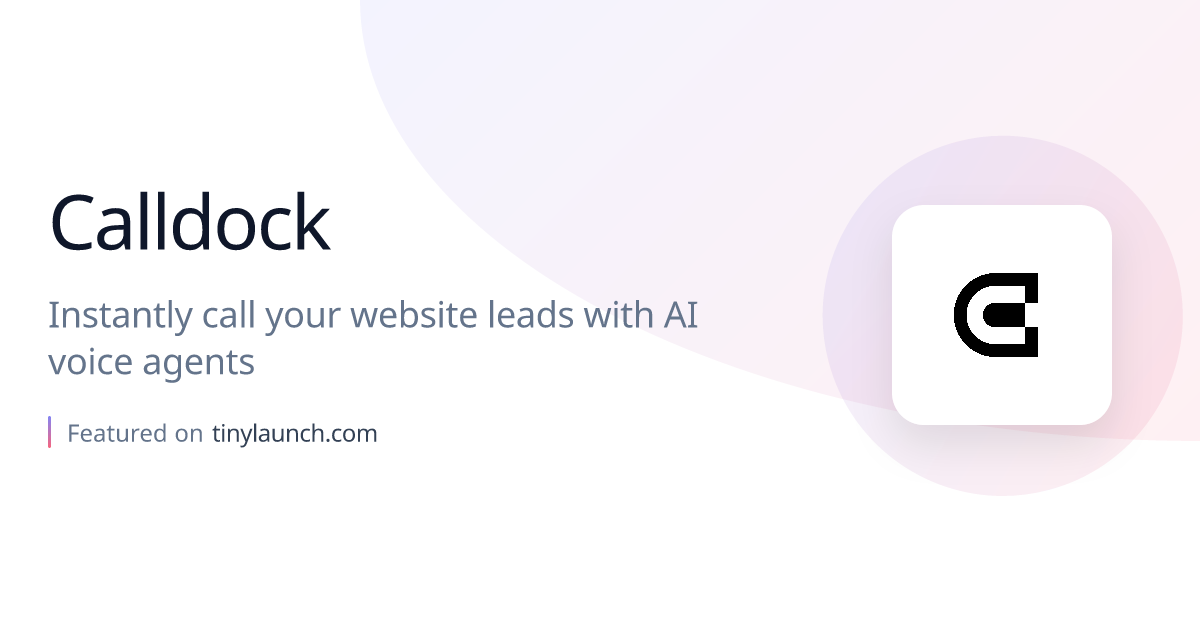 Calldock - tinylaunch