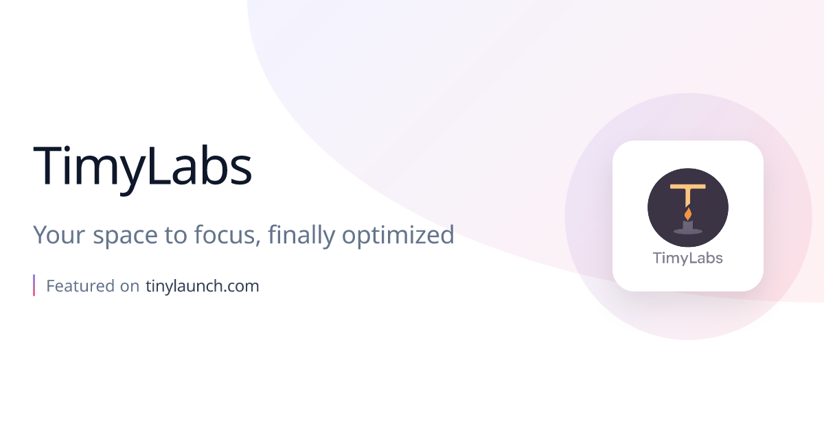 TimyLabs - tinylaunch
