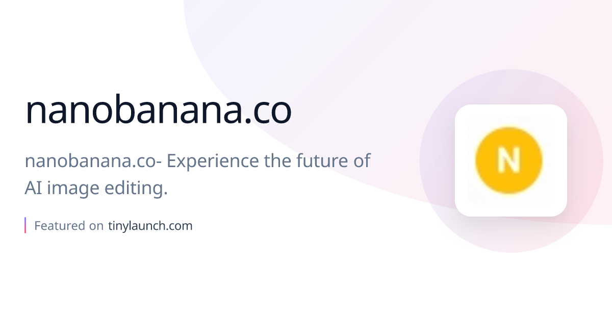 nanobanana.co - tinylaunch