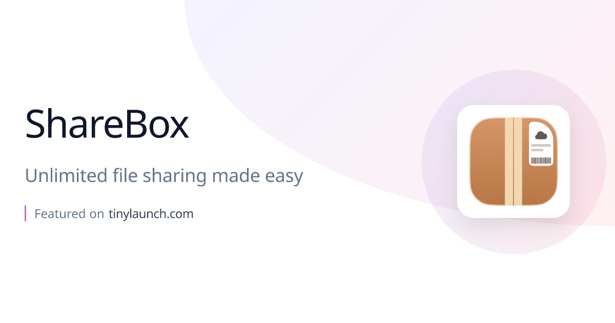 ShareBox - tinylaunch