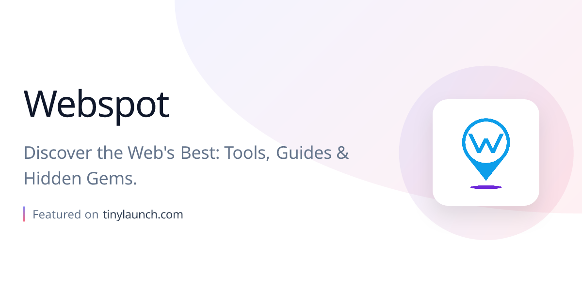 Webspot - tinylaunch