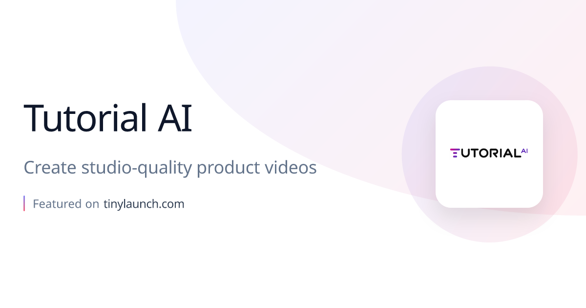 Tutorial AI - tinylaunch