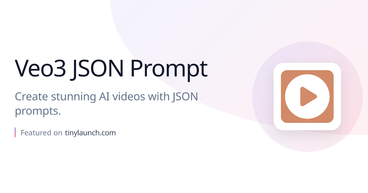 Veo3 JSON Prompt: Create stunning AI videos with JSON…