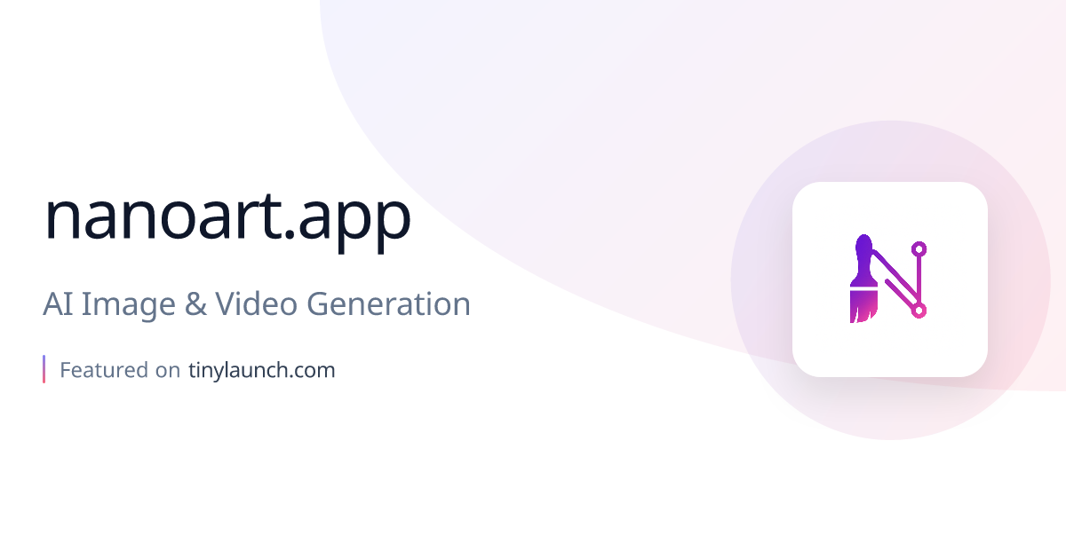 nanoart.app - tinylaunch