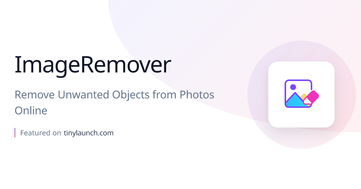 ImageRemover - tinylaunch