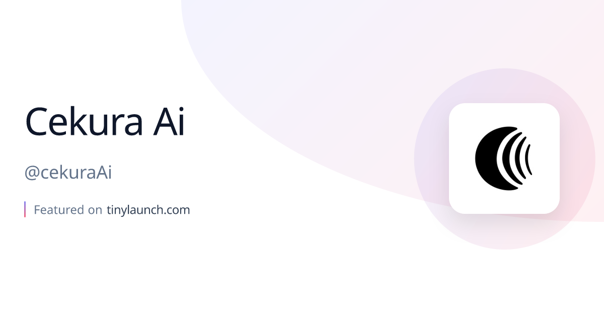 Cekura Ai - tinylaunch