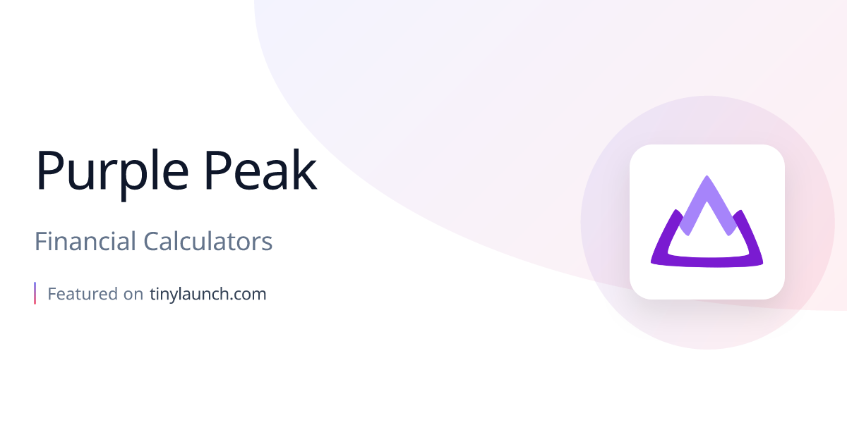 Purple Peak - tinylaunch