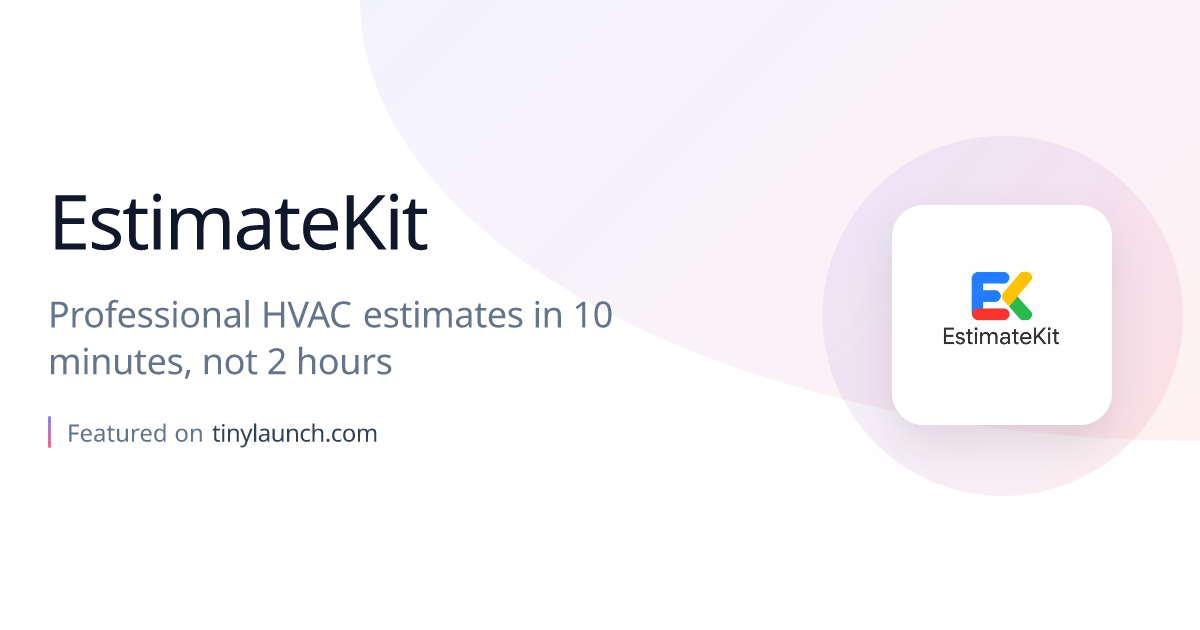 EstimateKit - tinylaunch