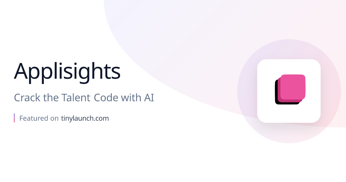 Applisights - tinylaunch
