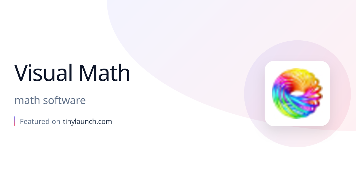 Visual Math - tinylaunch