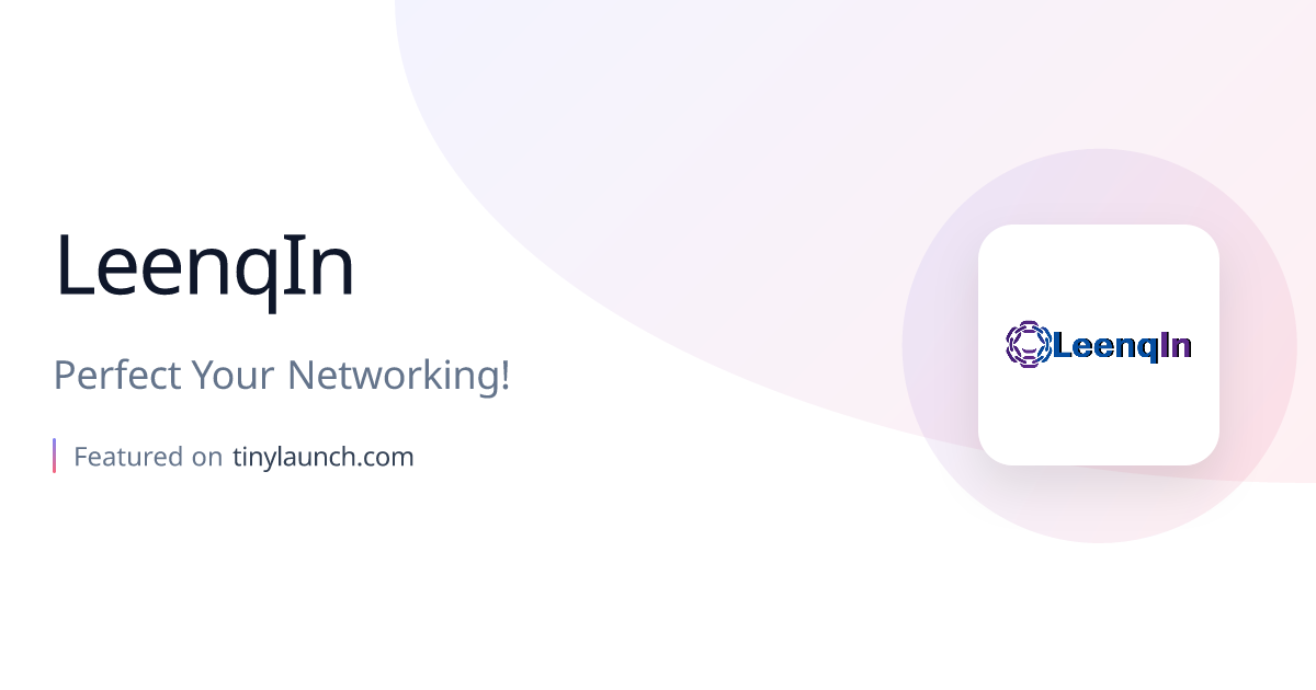 LeenqIn - tinylaunch