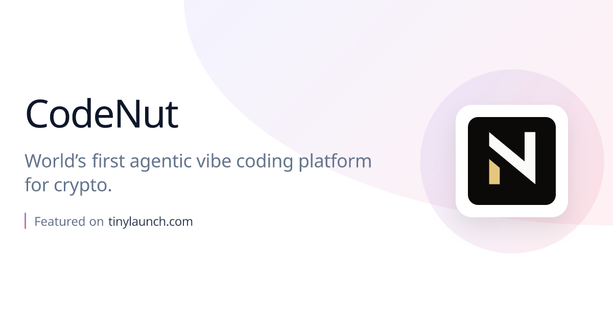 CodeNut - tinylaunch