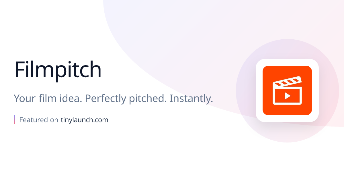 Filmpitch - tinylaunch