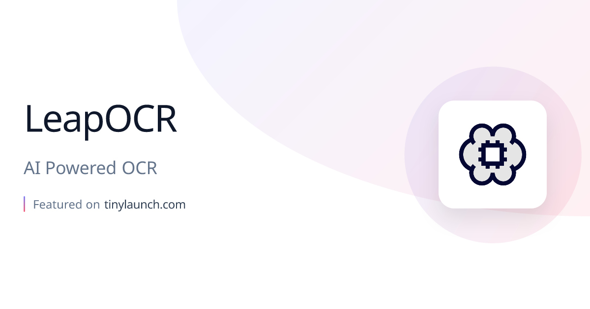 LeapOCR - tinylaunch