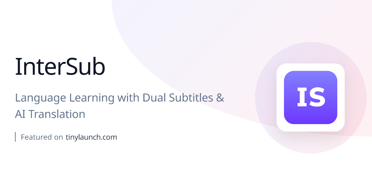 InterSub - tinylaunch