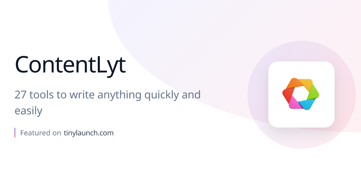 ContentLyt - tinylaunch