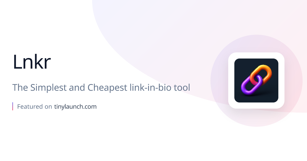 Lnkr - tinylaunch