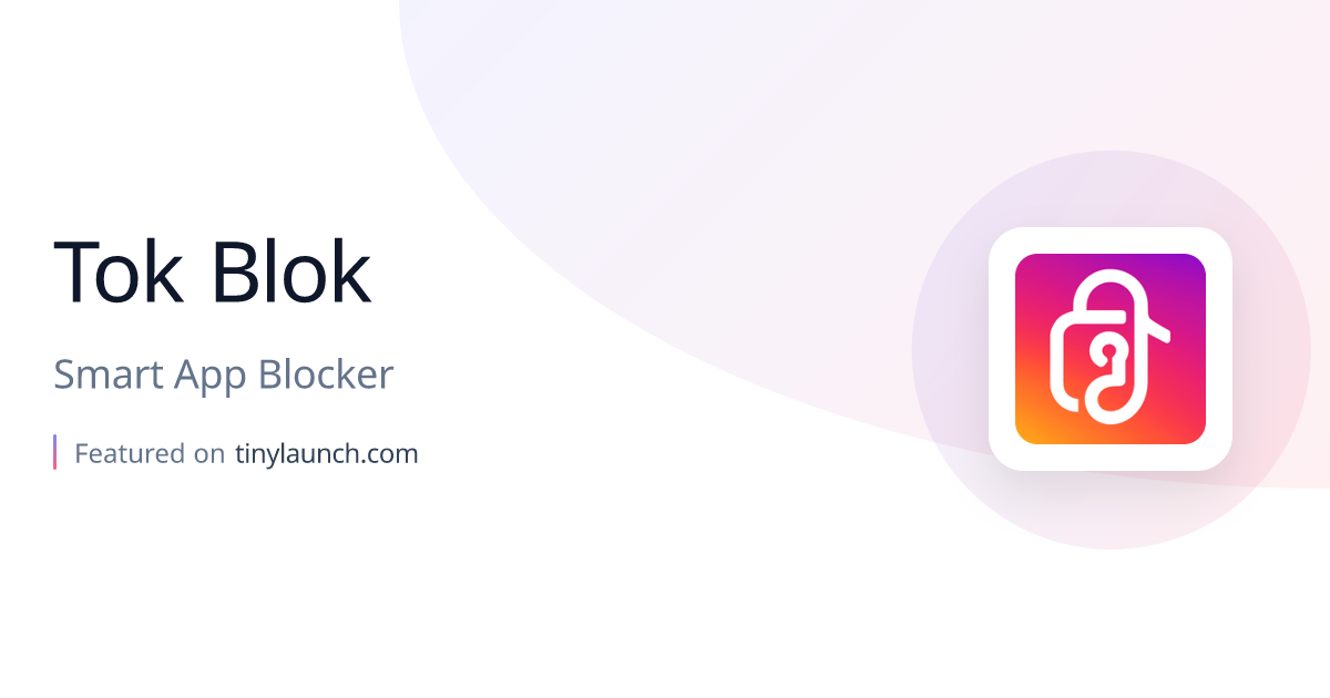 Tok Blok - tinylaunch